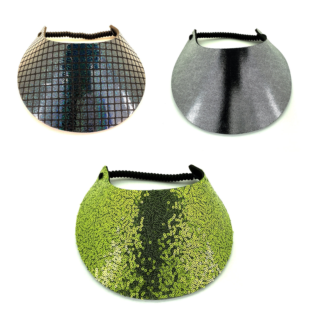 New Shiny Print Foam Sun Visor — Troy's Readers