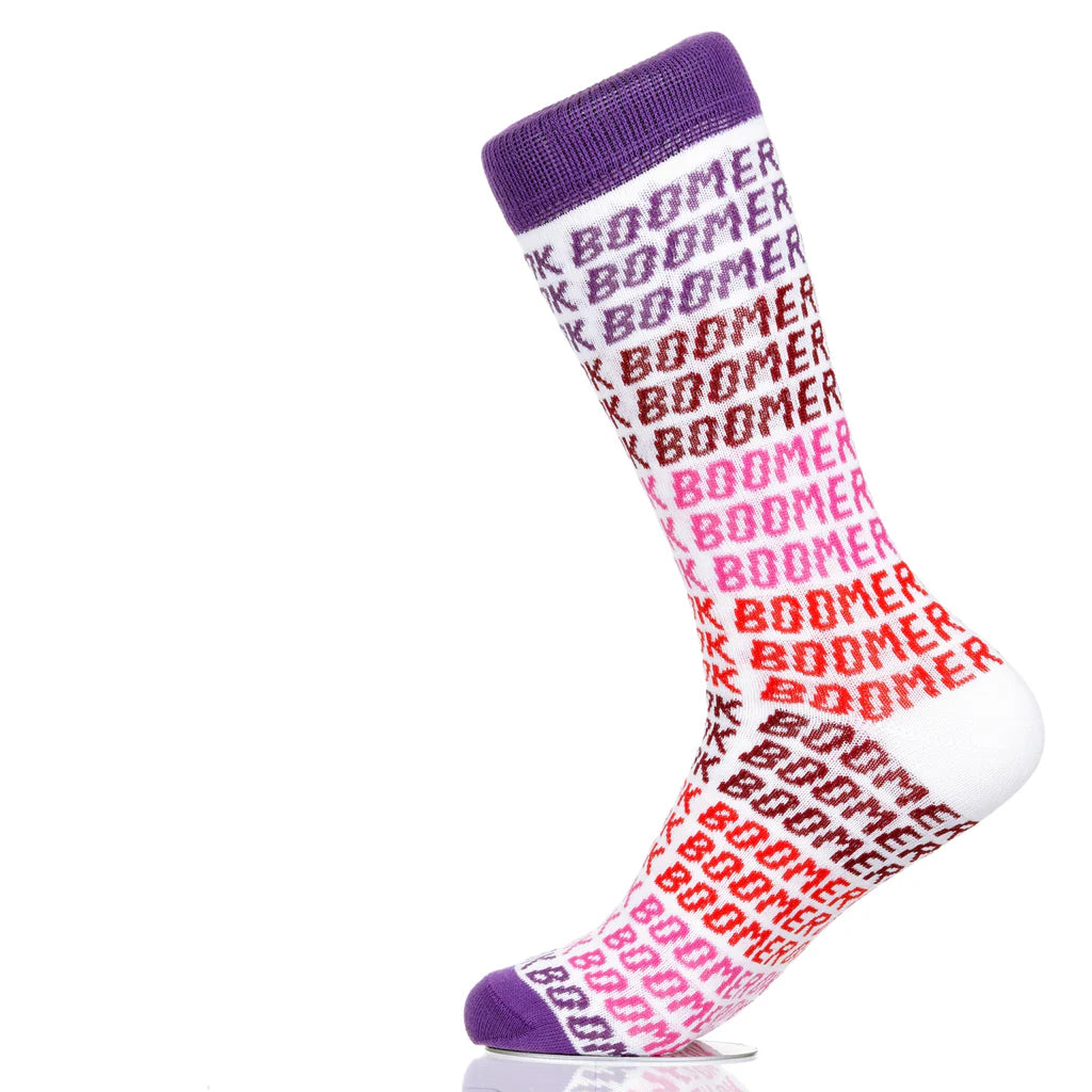 Sock Atomica OK Boomer — Troy's Readers