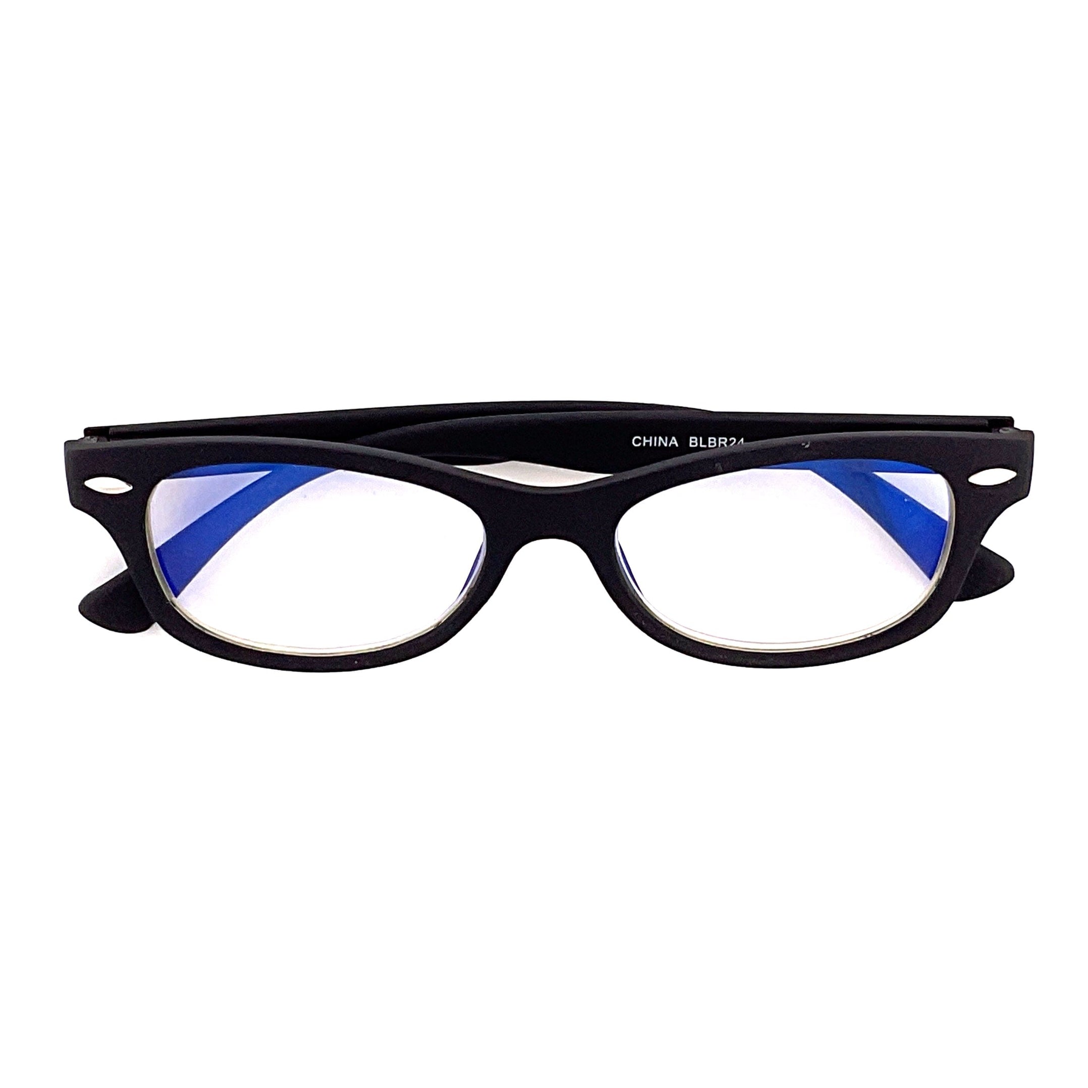 Blue Light Blocking Wayfarer Readers — Troy's Readers