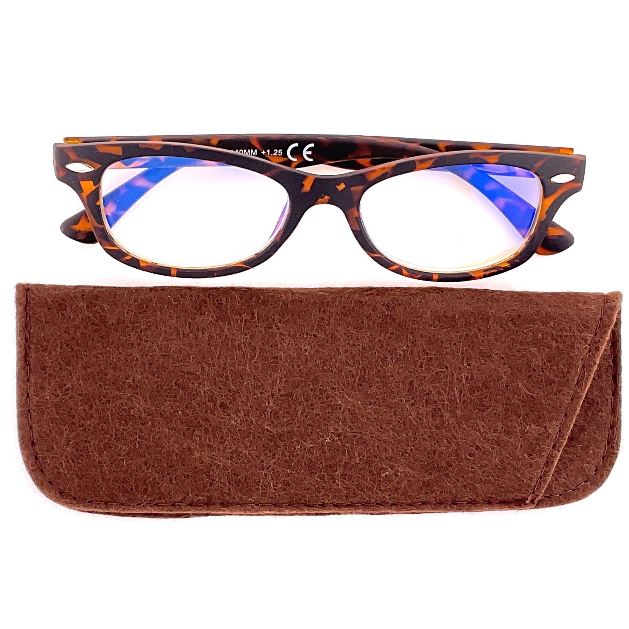 Blue Light Blocking Wayfarer Readers — Troy's Readers