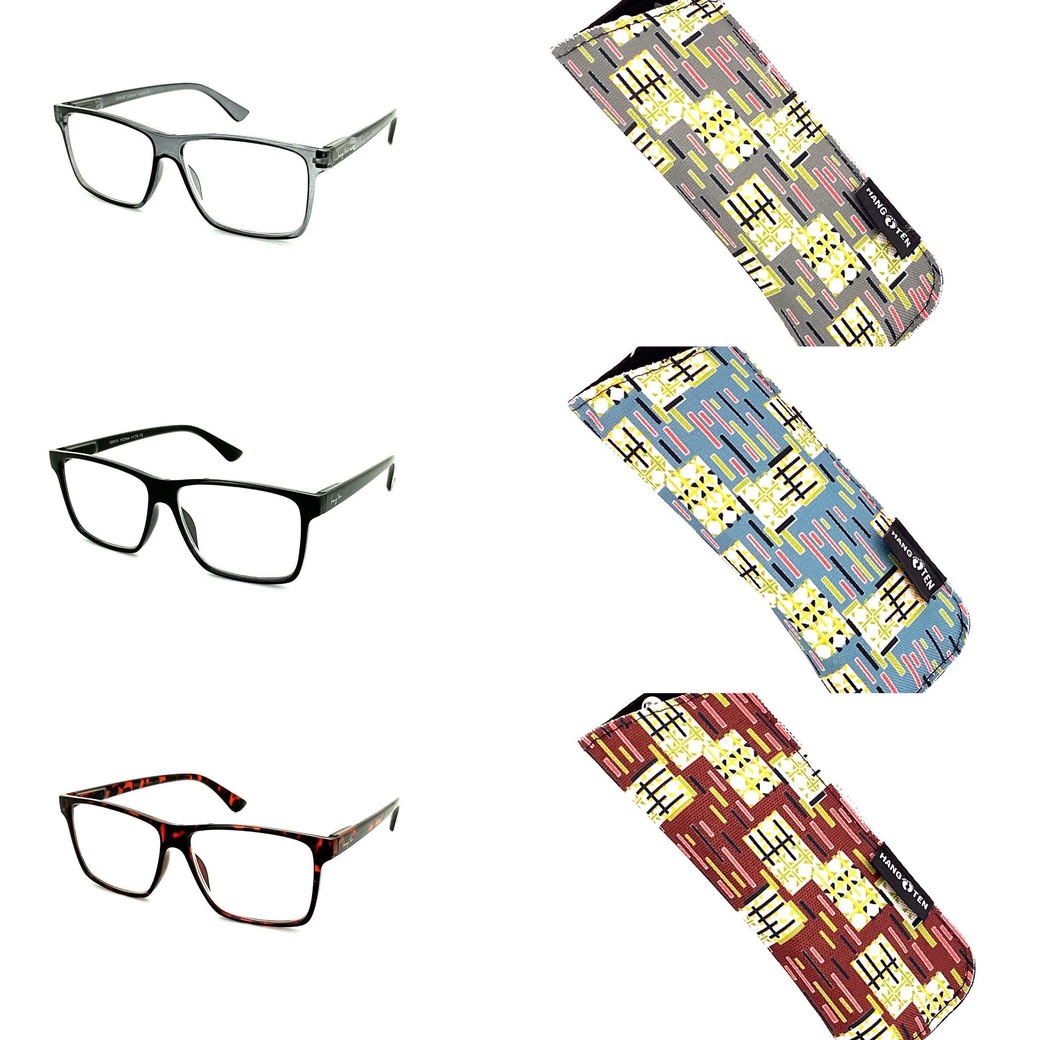 Hang Ten Large Square Readers For Large Heads|TroysReaders — Troy's Readers