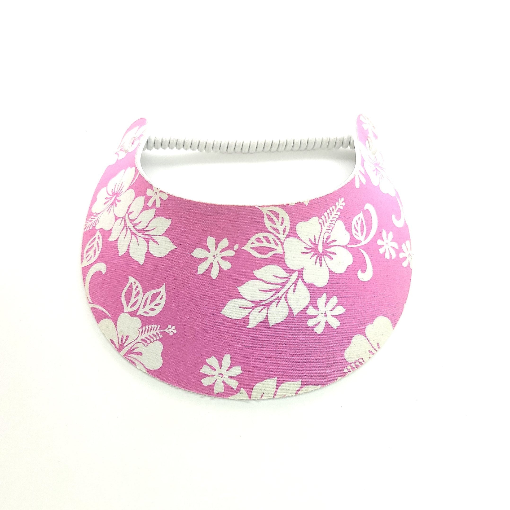 Hibiscus Hawaiian Print Foam Sun Visor — Troy's Readers