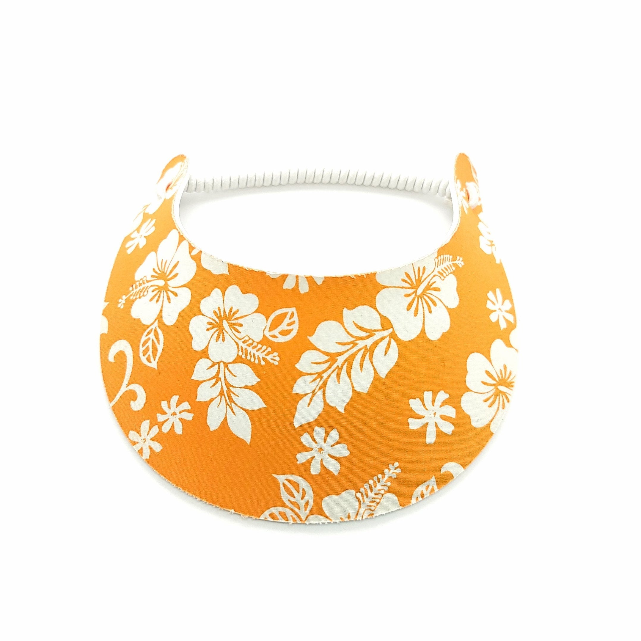 Hibiscus Hawaiian Print Foam Sun Visor — Troy's Readers