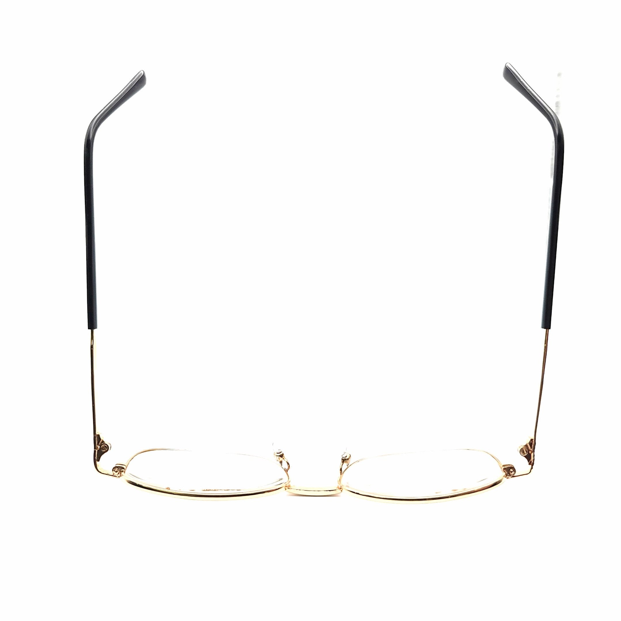 High Power Mighty Metal Frame Gold Reading Glasses — Troy's Readers