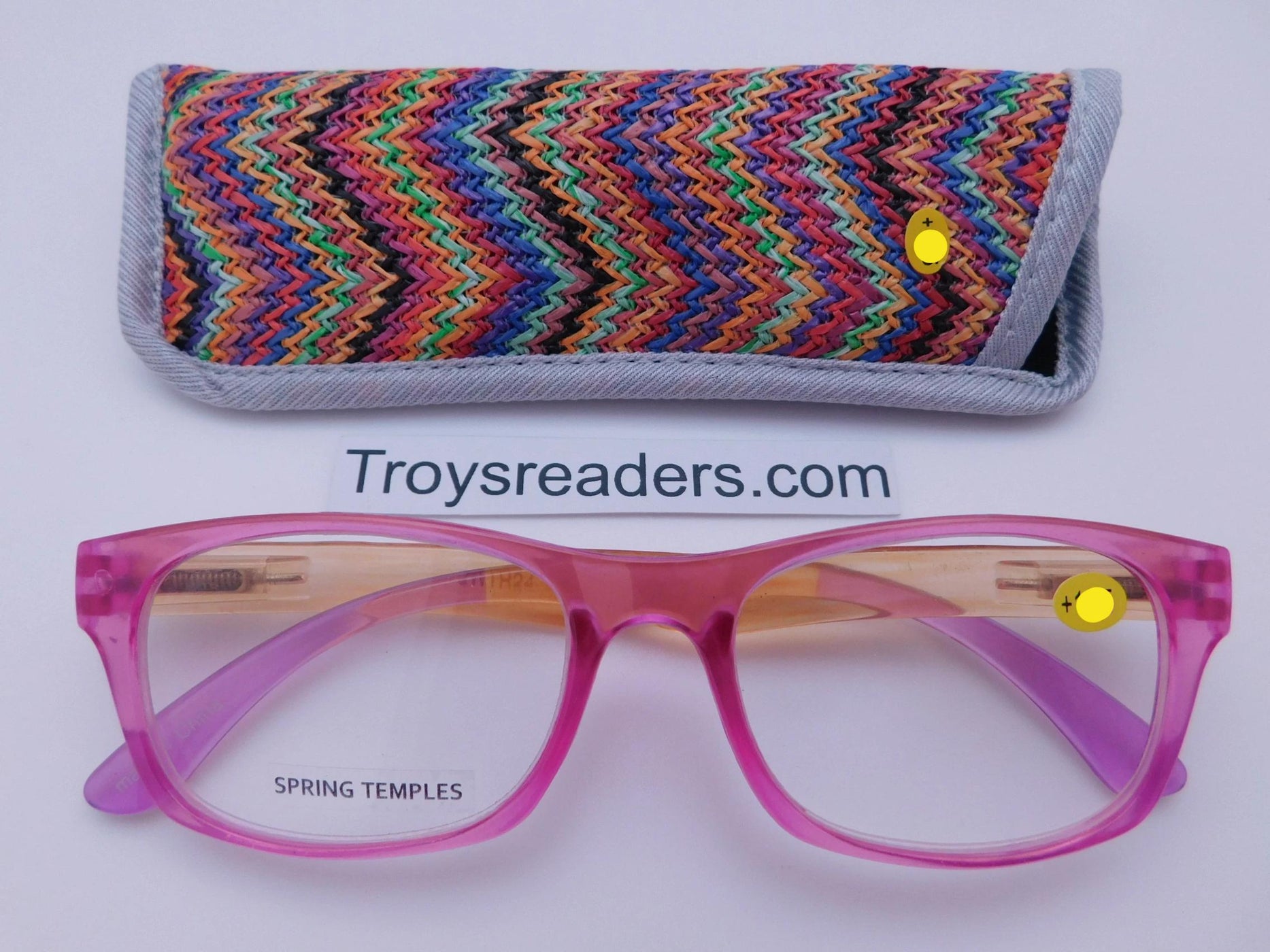 Translucent Island Readers With Case in Four Colors — Troy's Readers