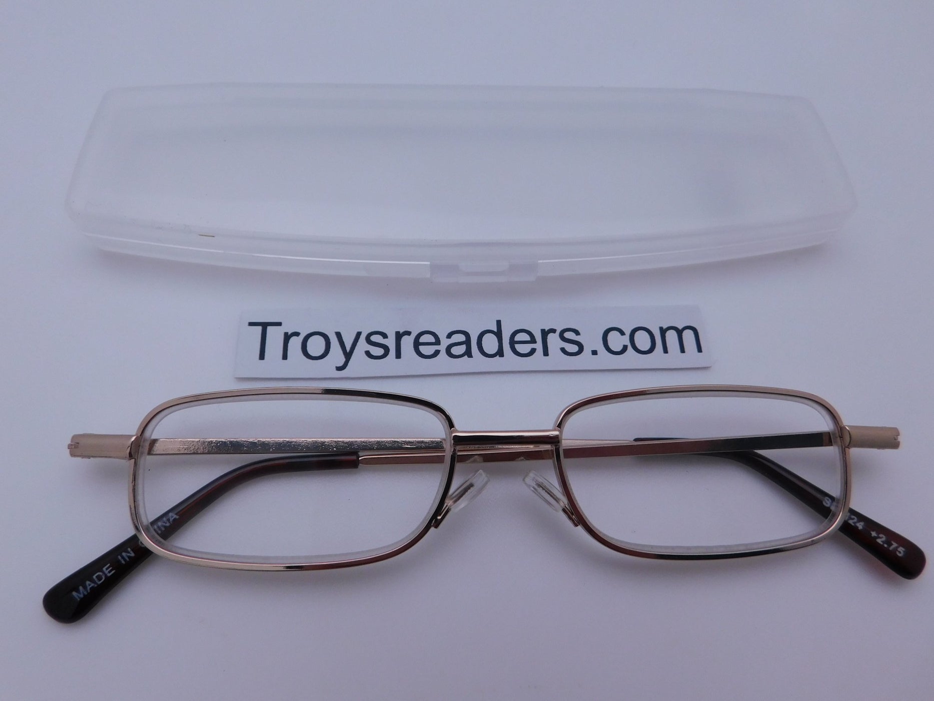 Very Slim Metal Readers In Four Colors — Troy's Readers